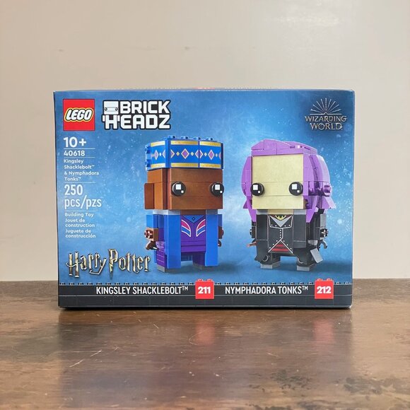 Lego | Toys | Lego 468 Kingsley Shacklebolt Nymphadora Tonks Brickheadz ...